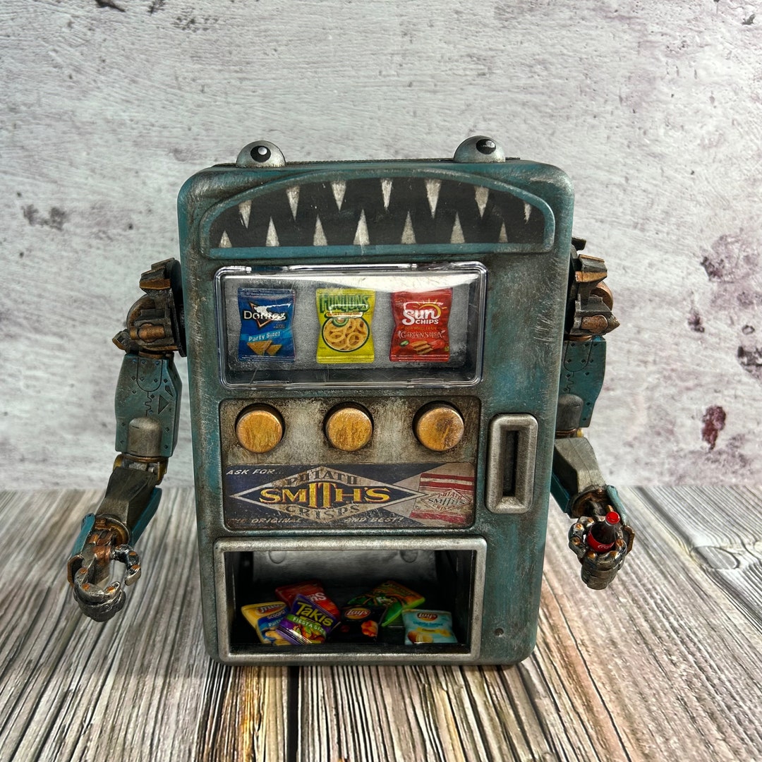 Vending Machine Robot Monster Custom Figure - Etsy
