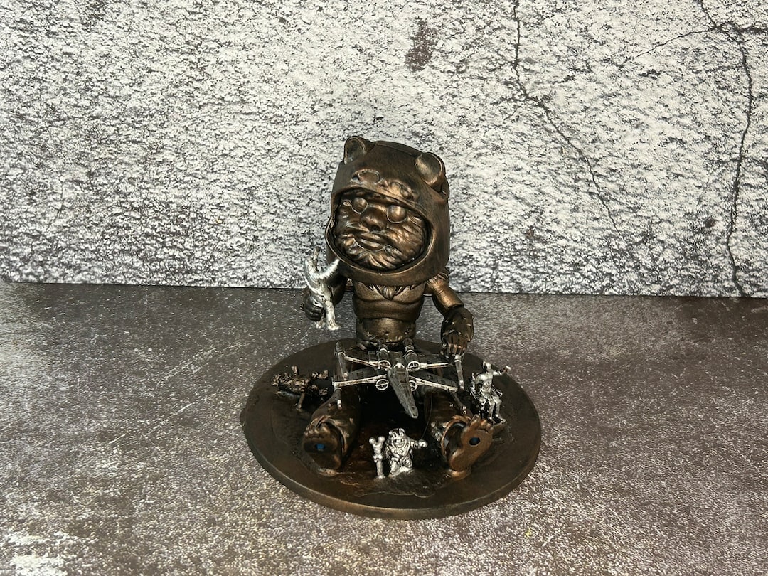 Figure Playtime Ewok With X-wing Fighter - Etsy