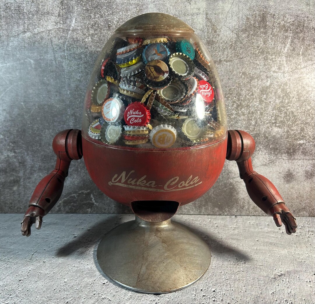 Nuka Cola Cap Stash Custom Robot Desktop - Etsy