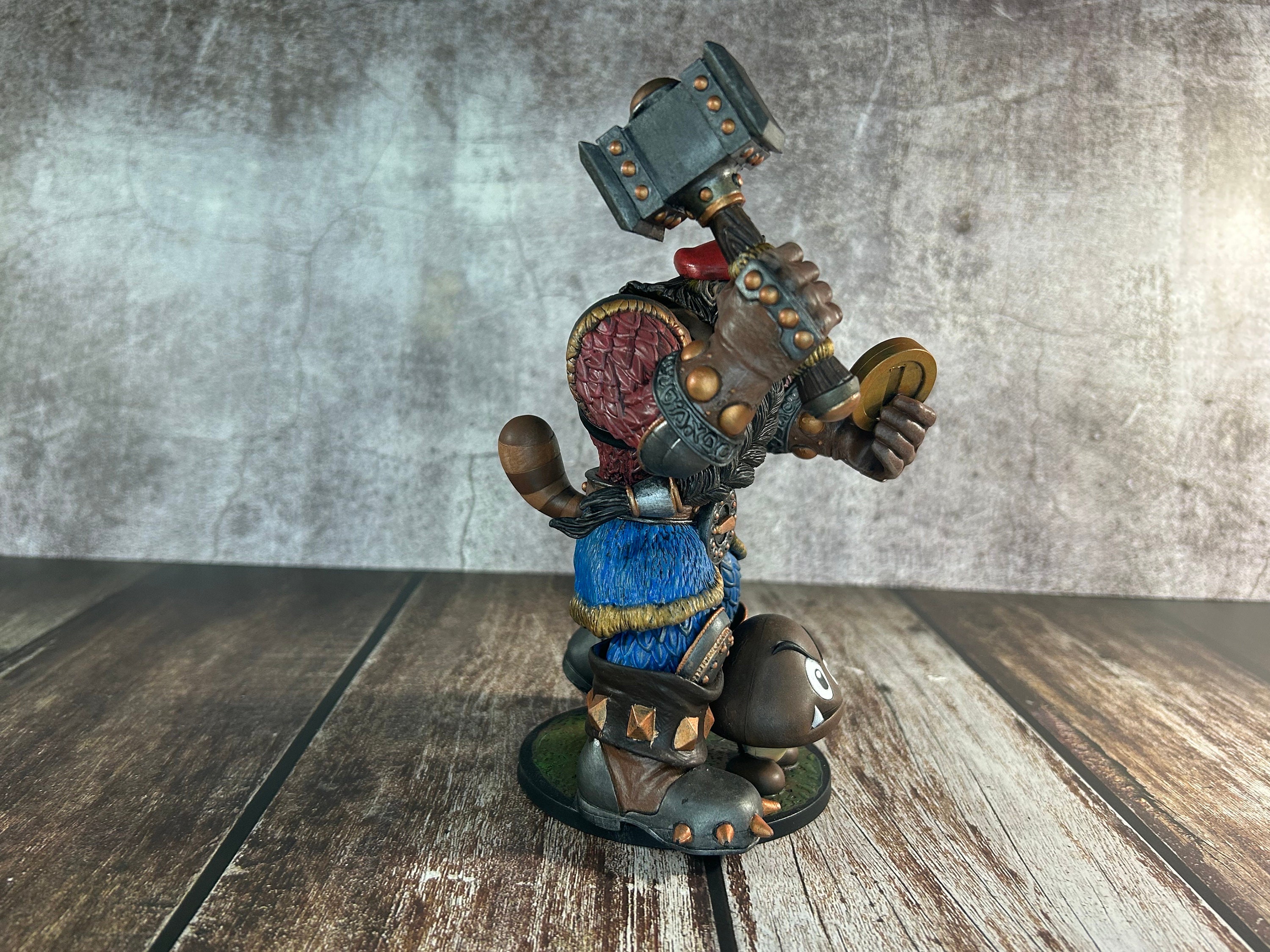 Buff Realistic Super Mario Custom Figure - Etsy