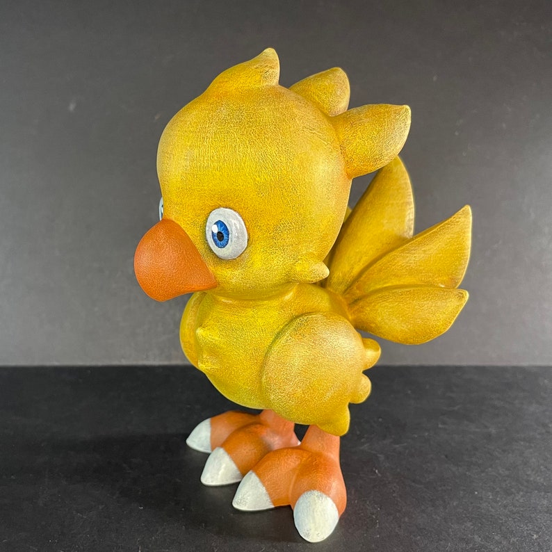 Chocobo 3D Printed Figure Fully Painted Custom - Etsy