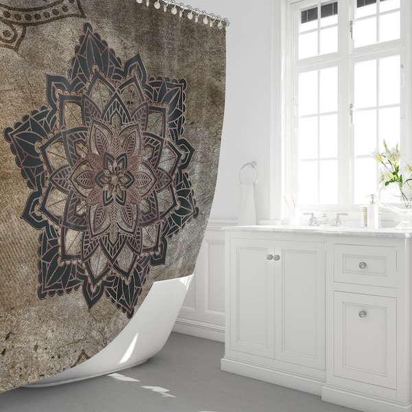 Rustic Shower Curtain - Etsy