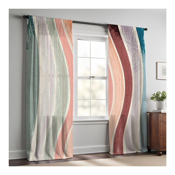 Pastel Curtains - Etsy