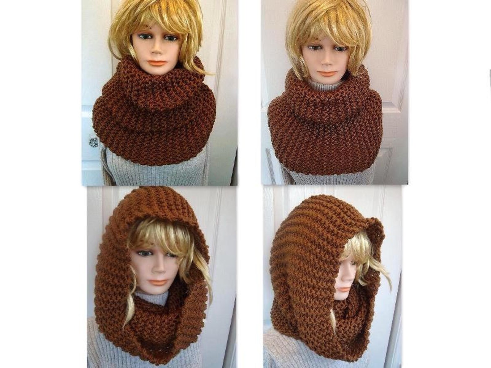 Instant Download Scarf Knitting Pattern pdf File - Etsy