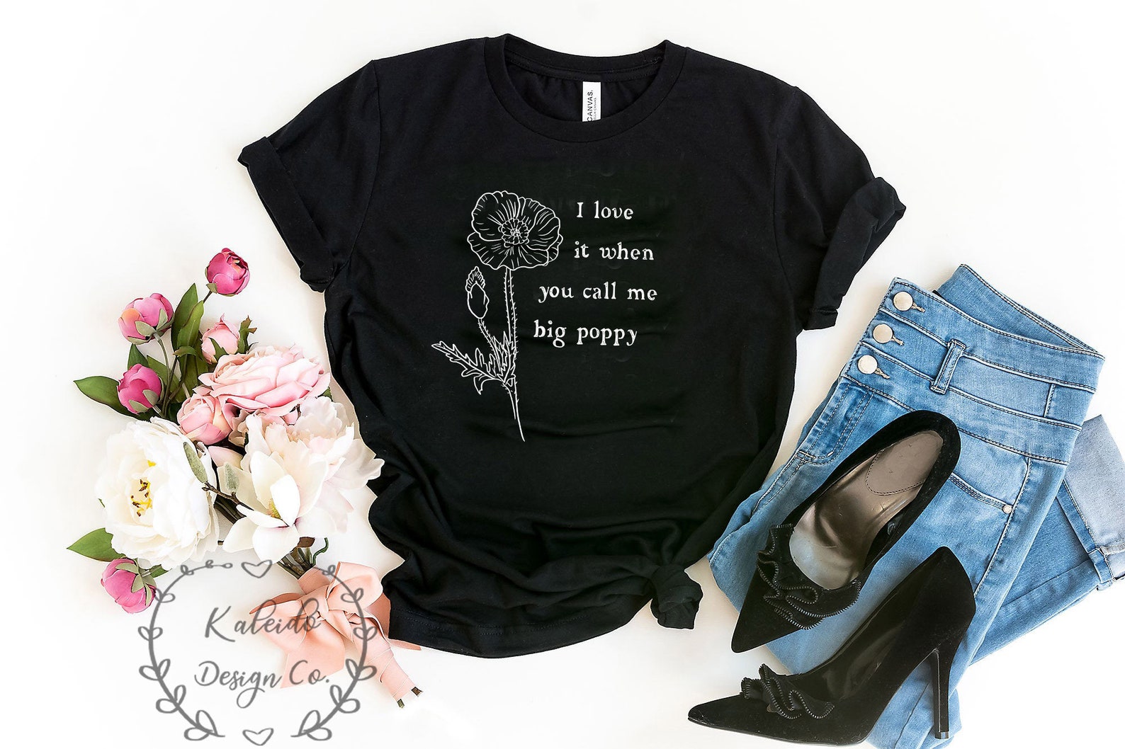 Poppy Pun Shirt California Floral Soft Unisex Shirt Cali | Etsy