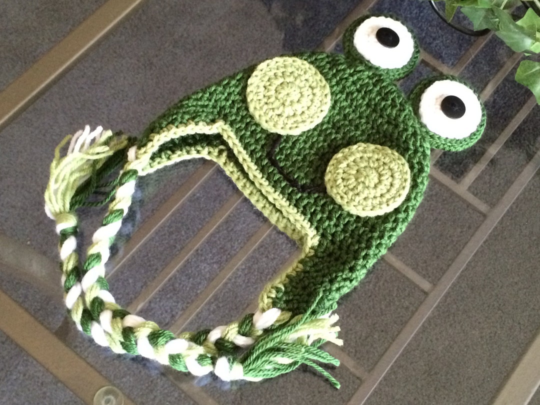 Baby Boy Frog Laplander Hat - 0 to 3 Months, 3 to 6 Months, 6 to 12 ...