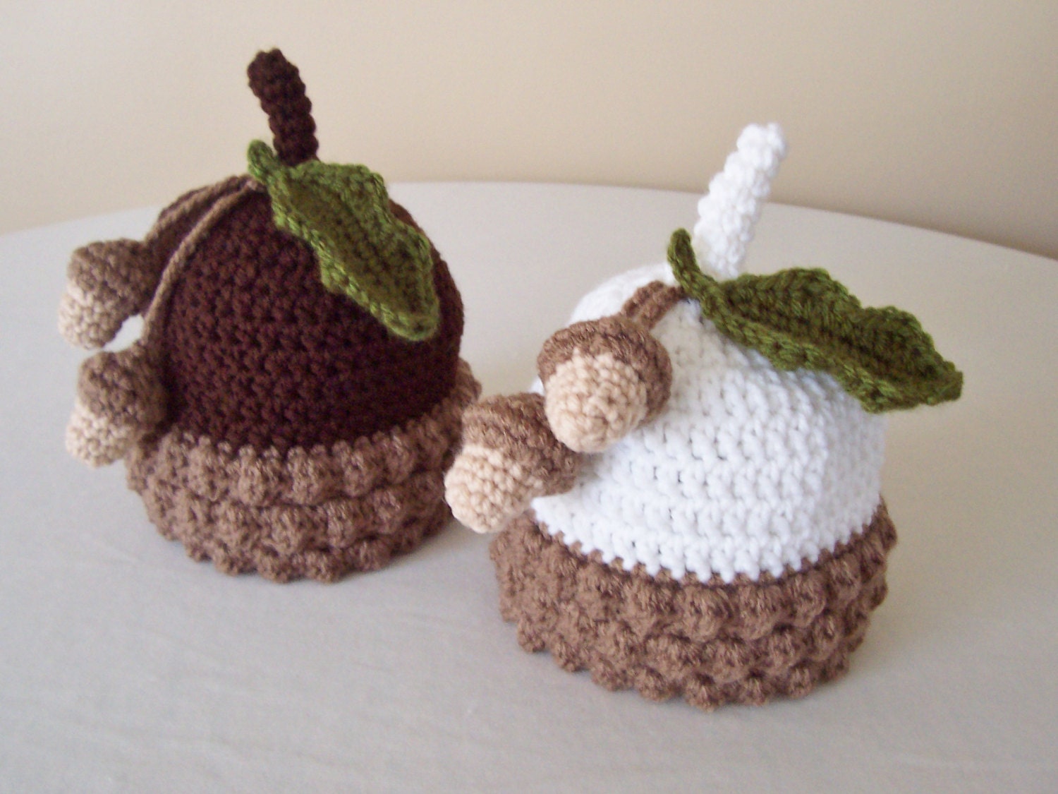 Baby Acorn Hat 0 to 3 Months 3 to 6 Months 6 to 12 Months | Etsy