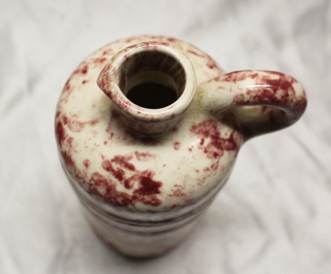 Mohawk Pottery Stoneware Spongeware Liqueur Jug 8-3/4 Tall - Etsy