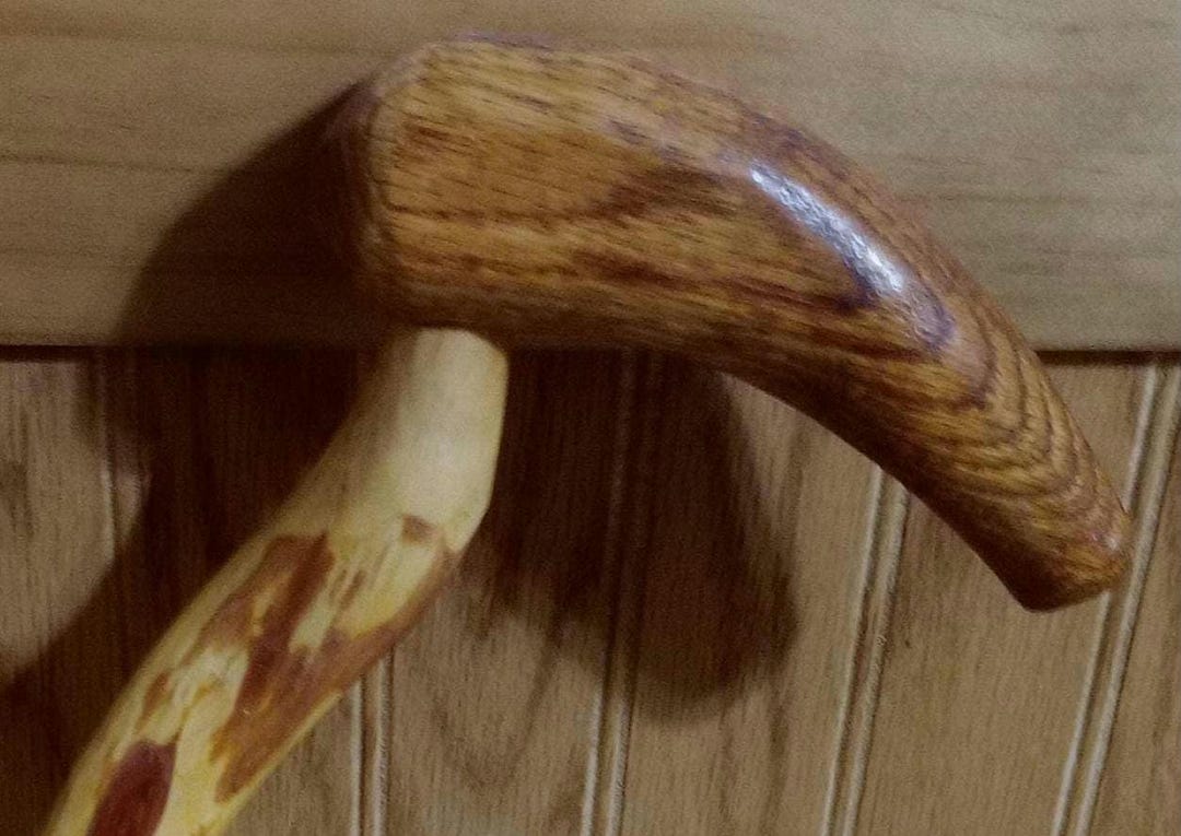 Handmade Carved Diamond Willow Walking Stick Cane Unique One of A Kind ...