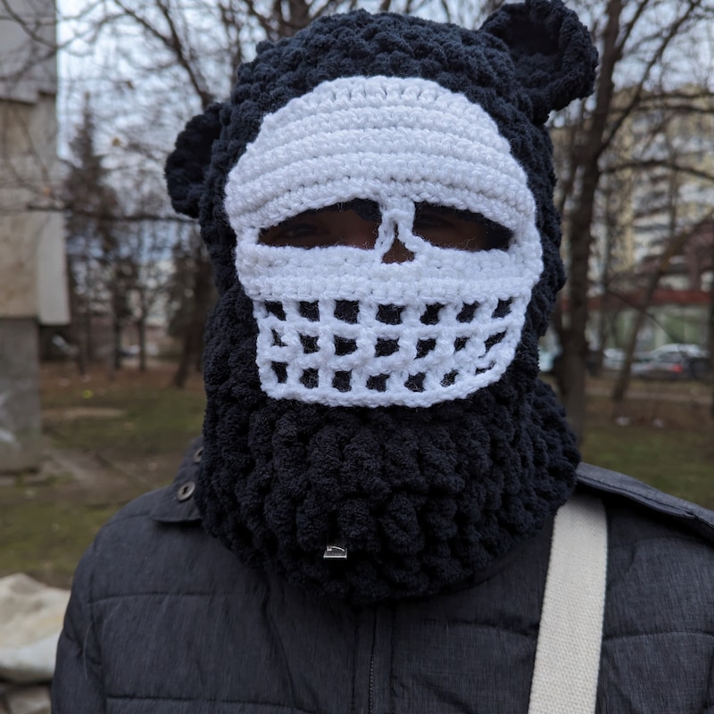 Skull Balaclava Mask - Etsy
