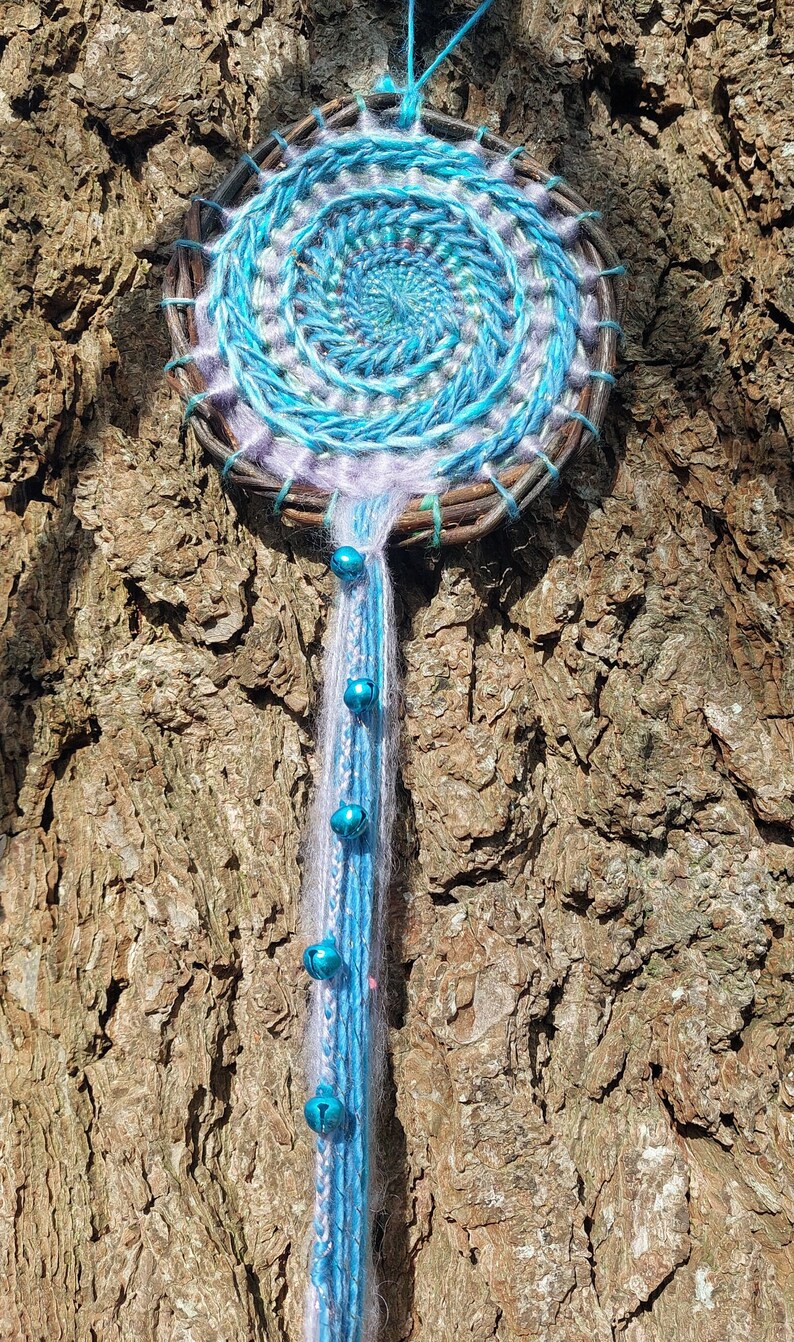 Mini, Faerie Portal, Spiral, Weaving, Homegrown Willow Frame ...