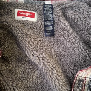 Distressed Flannel Shirt Jacket Size Small, Bleached Flannel Coat ...
