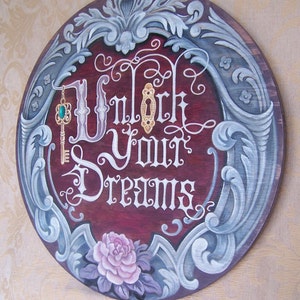 Art Sign, Wood Sign, Inspiration Sign, Wall Art, Hand Lettered Sign - Etsy