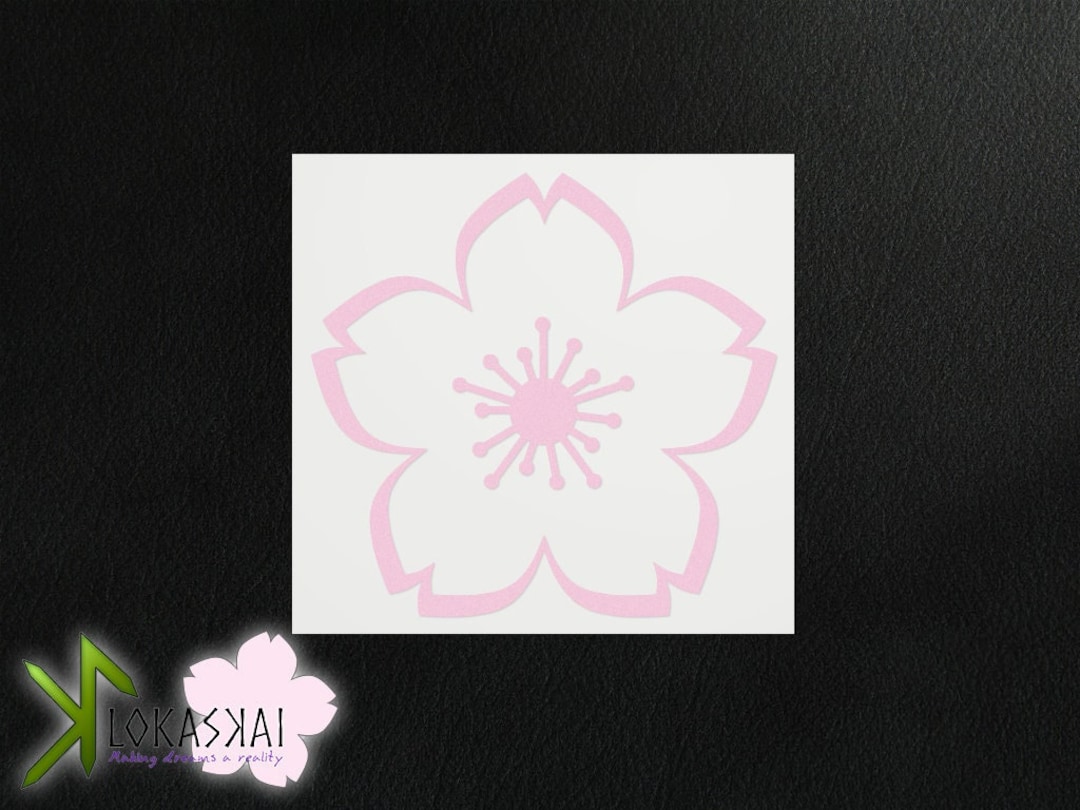 Vinyl Decal - Sakura - Etsy