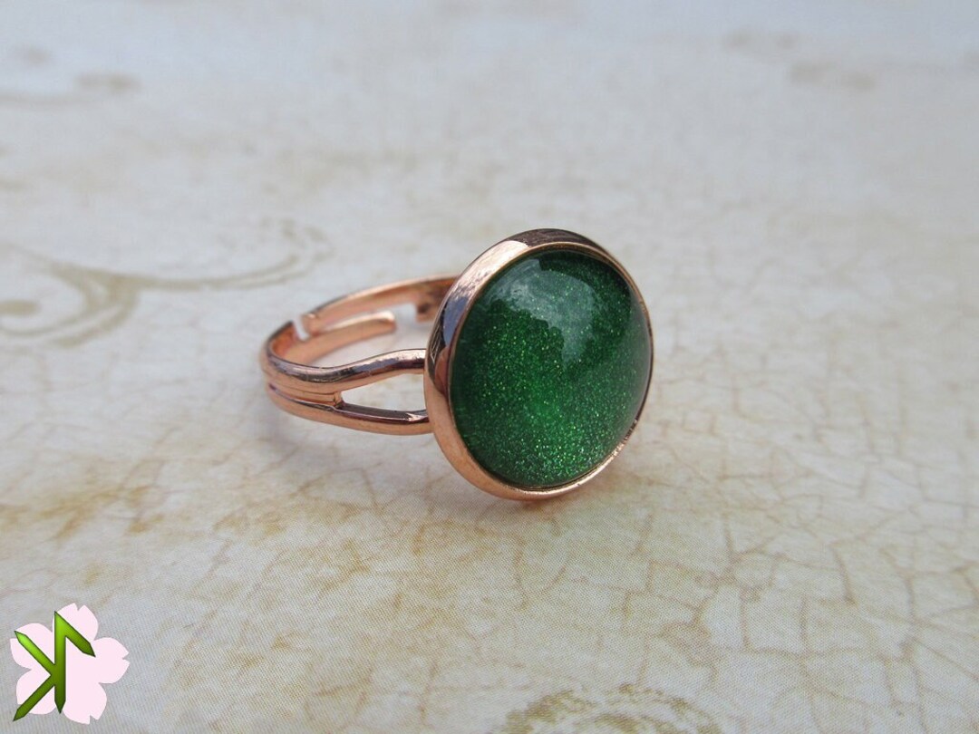 Magic Ring for Cosplay and LARP - Green and Copper - Etsy