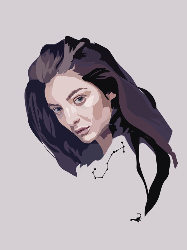 Lorde - Art Print - Etsy