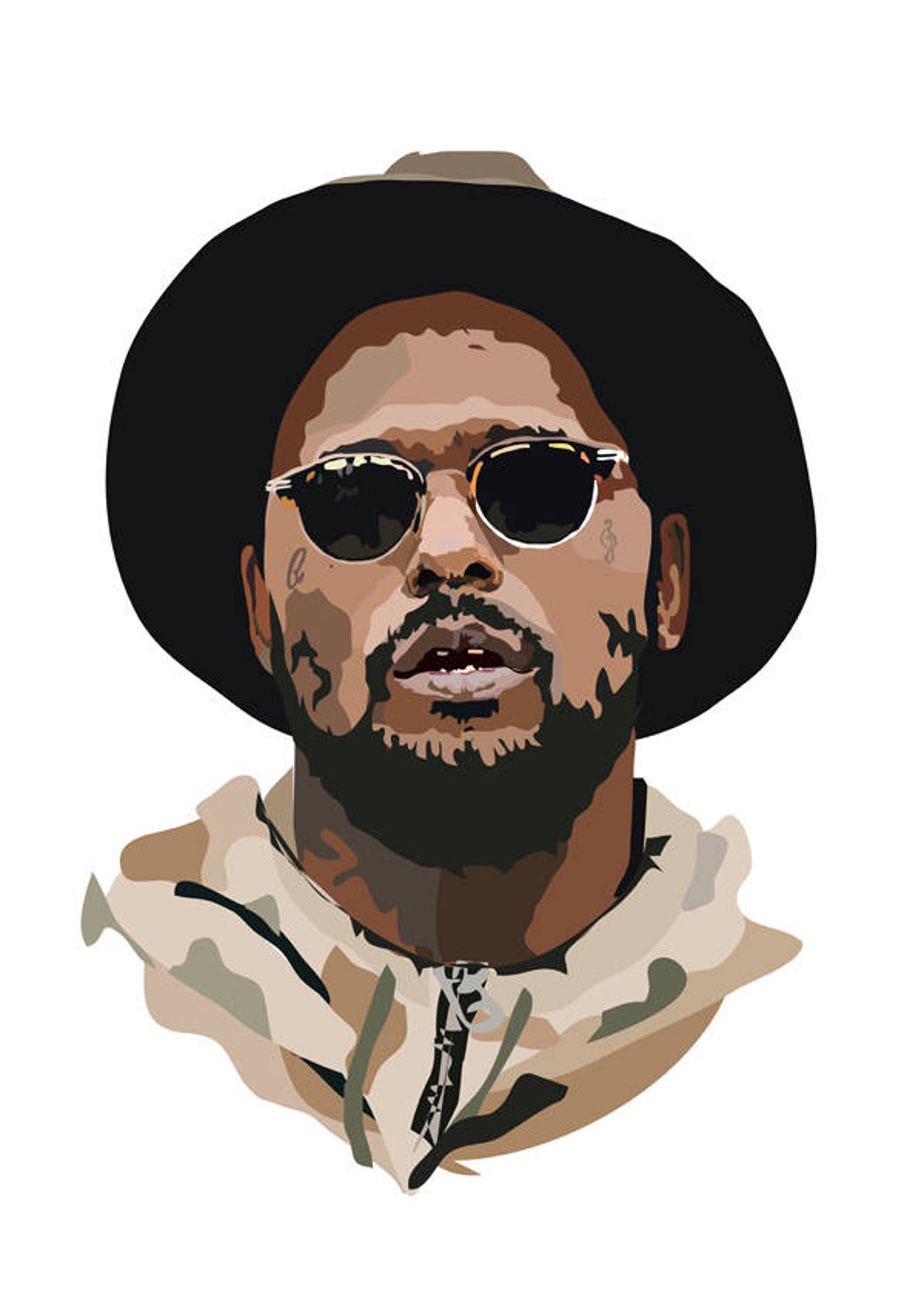 Schoolboy Q Art Print - Etsy