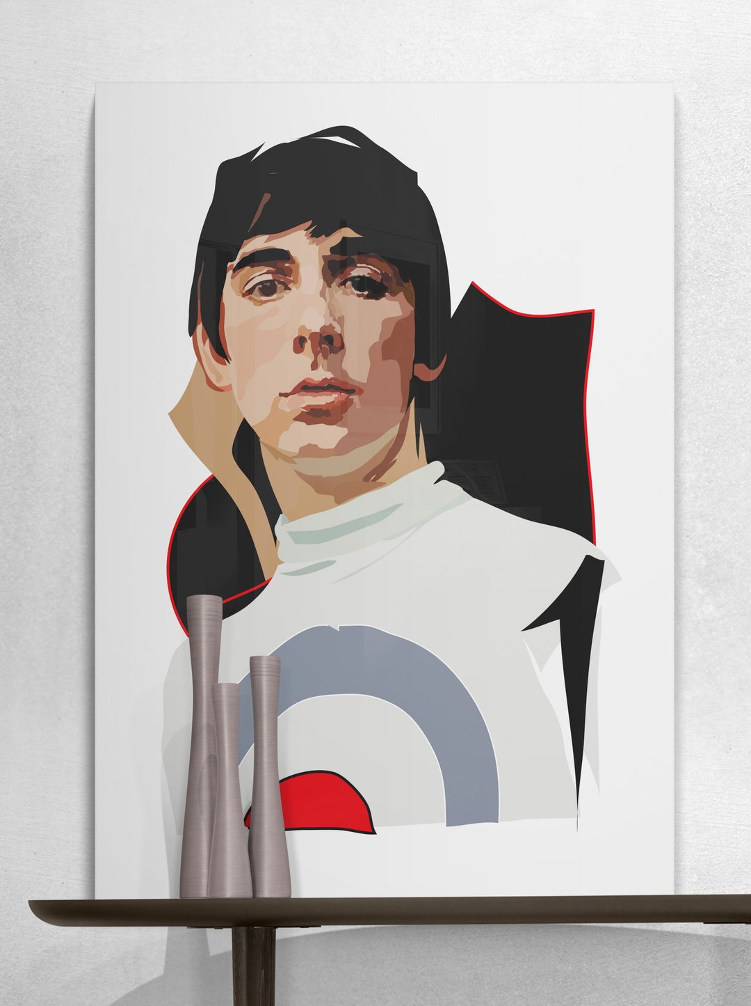 Keith Moon / Art Print / the Who / Mod - Etsy
