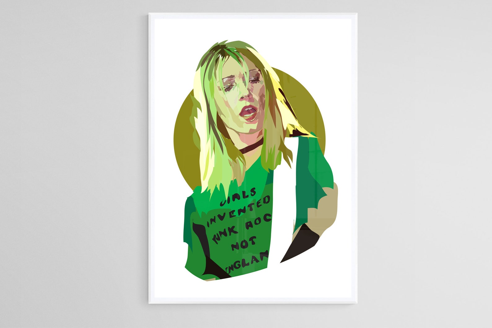 Kim Gordon Art Print Music Print Punk - Etsy