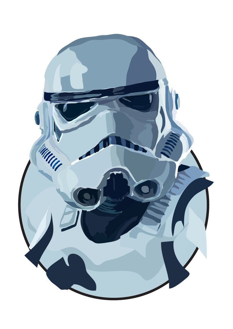 Stormtrooper Star Wars Art Print - Etsy