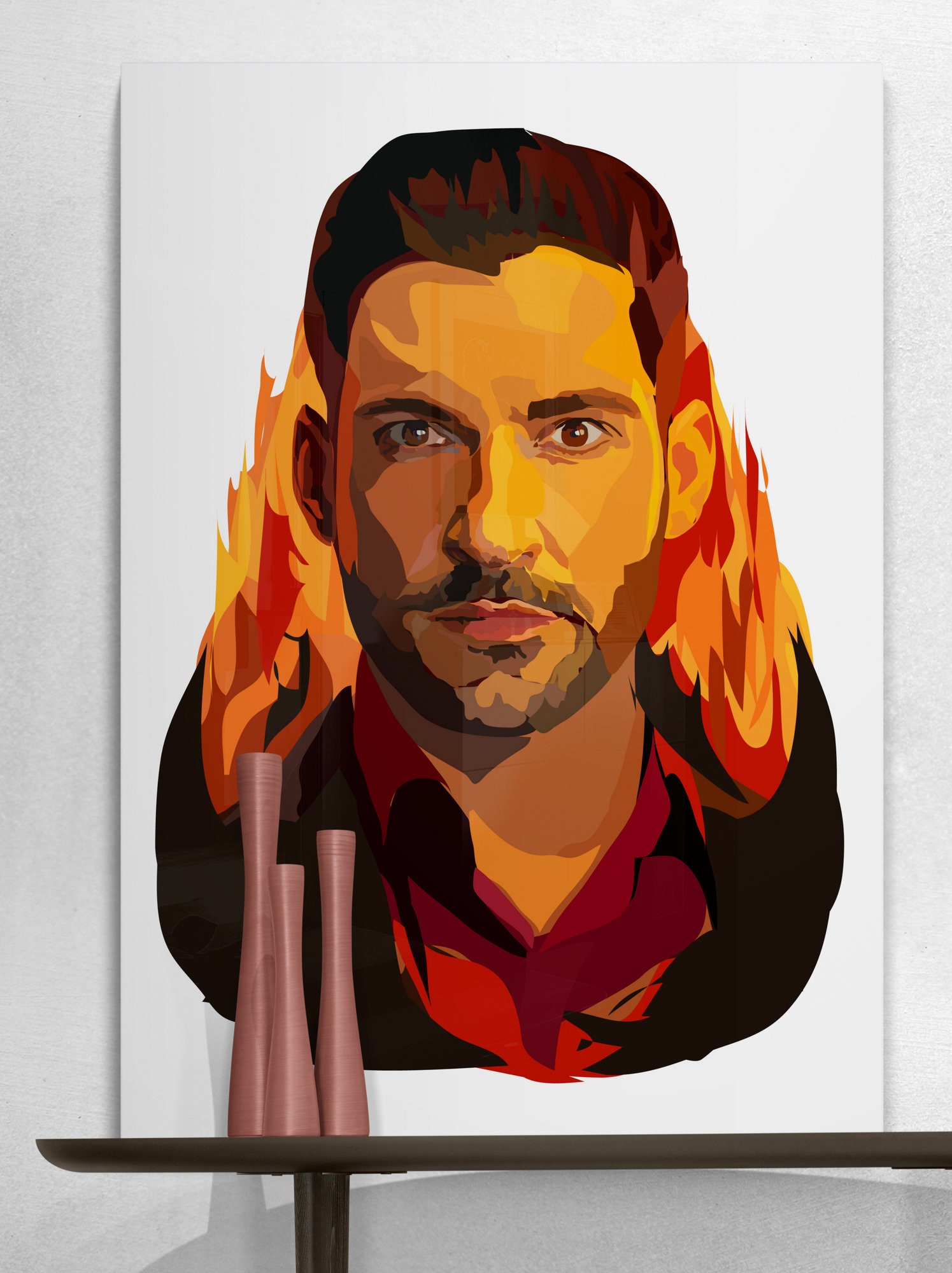 Lucifer TV Series Art Print Tom Ellis - Etsy