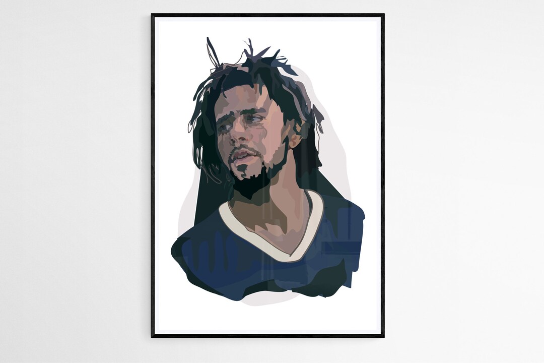 J Cole Art Print - Etsy