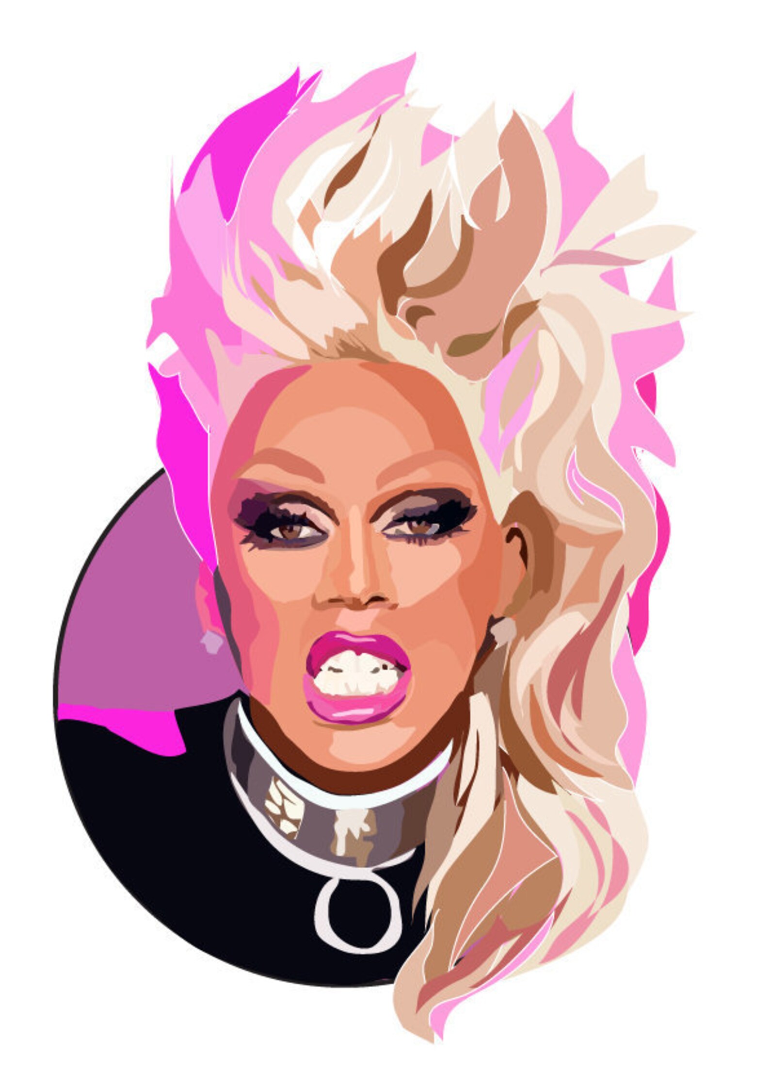 Rupaul - Art Print - Drag Queen - Etsy