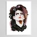 Robert Smith Art Print the Cure - Etsy