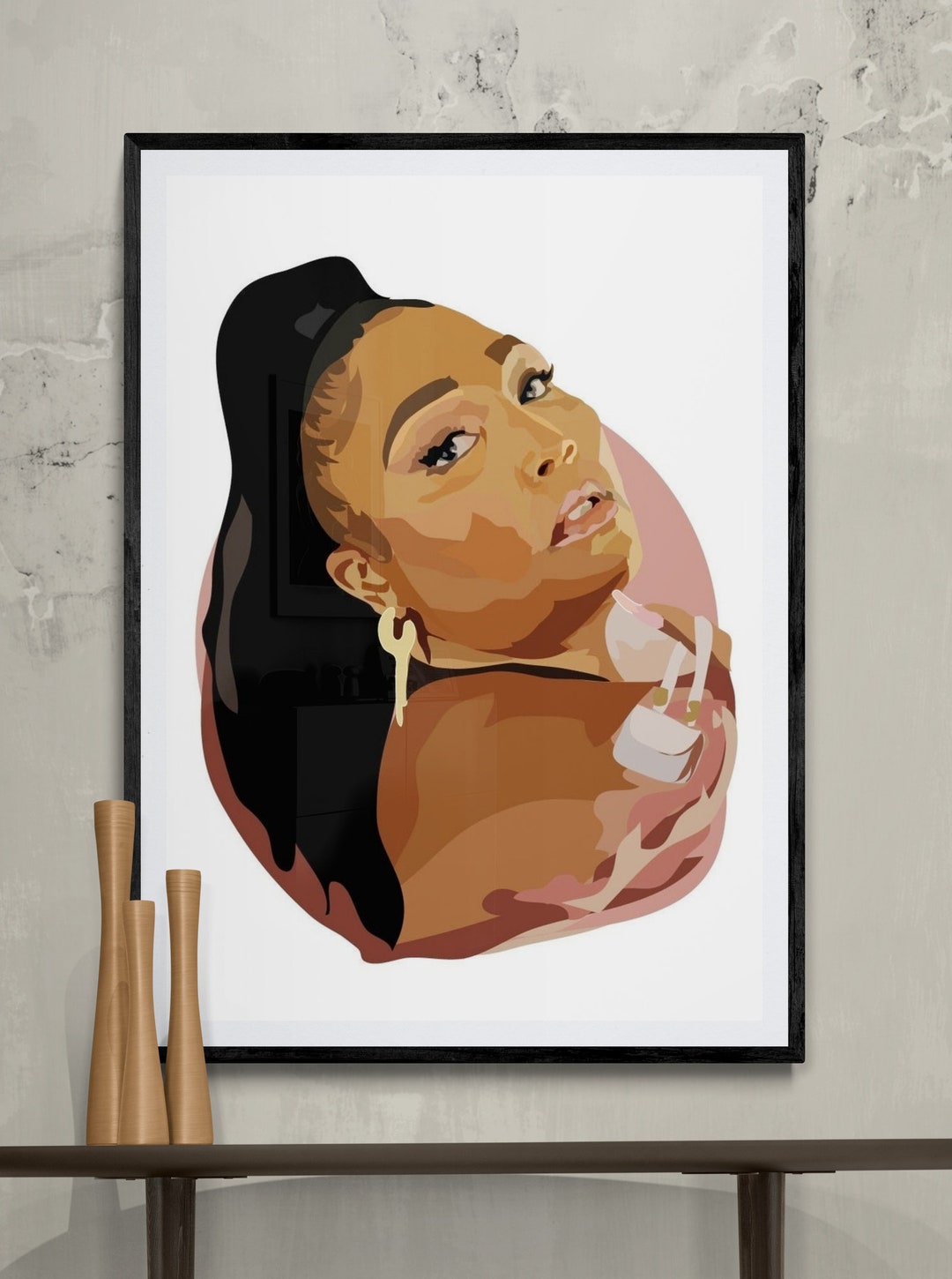 Lizzo Art Print Portrait Print Celebrity Print Music - Etsy
