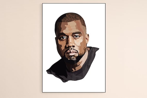 Kanye West Art Print | Etsy