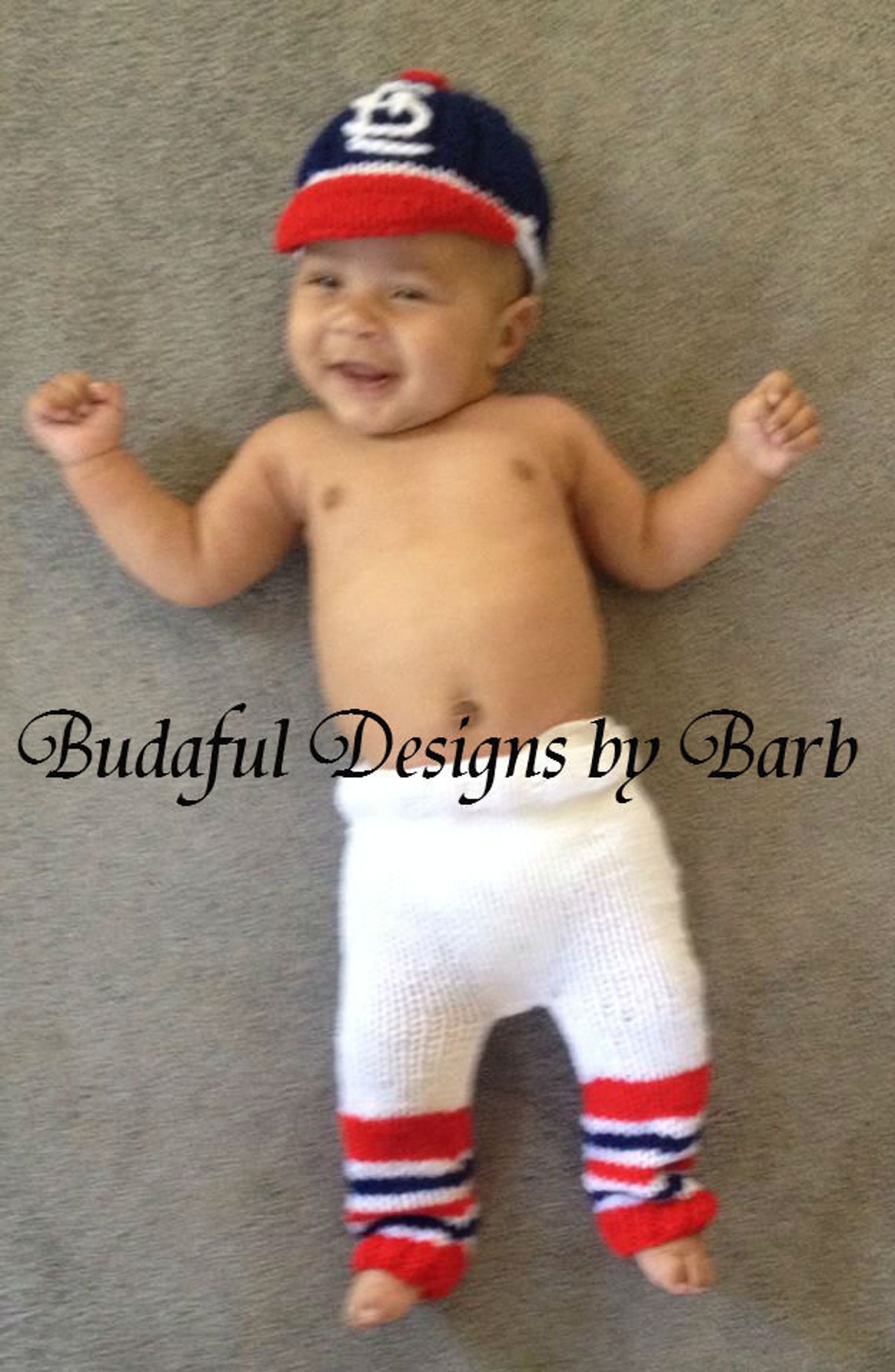 St. Louis Cardinals Baby Baseball Hat and Pants Set for the Sports Fan ...