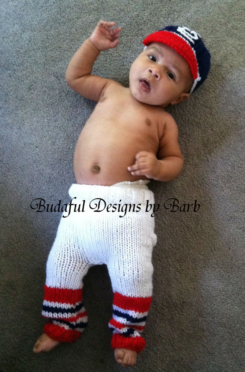 St. Louis Cardinals Baby Baseball Hat and Pants Set for the Sports Fan ...