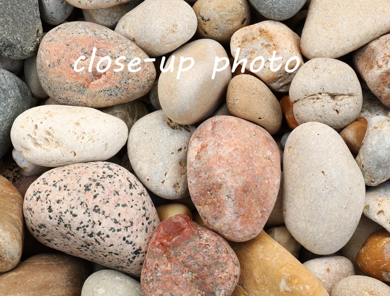 Pebbles Art Print, Pebble Beach Photography, Paper or Canvas Picture ...