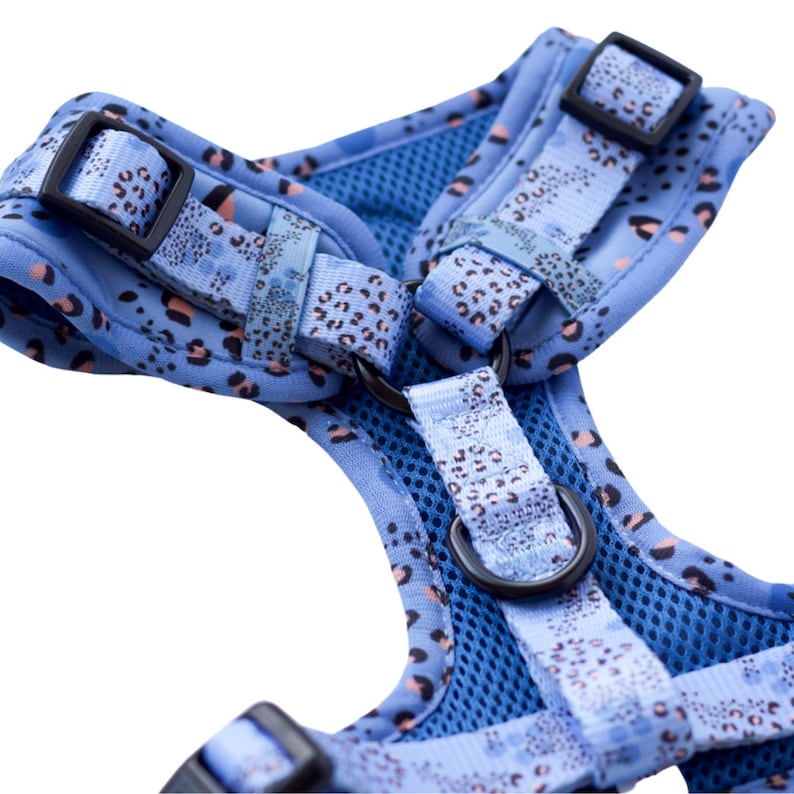 Leopard Print Adjustable Dog Harness, Harness for Puppy, Animal Print ...