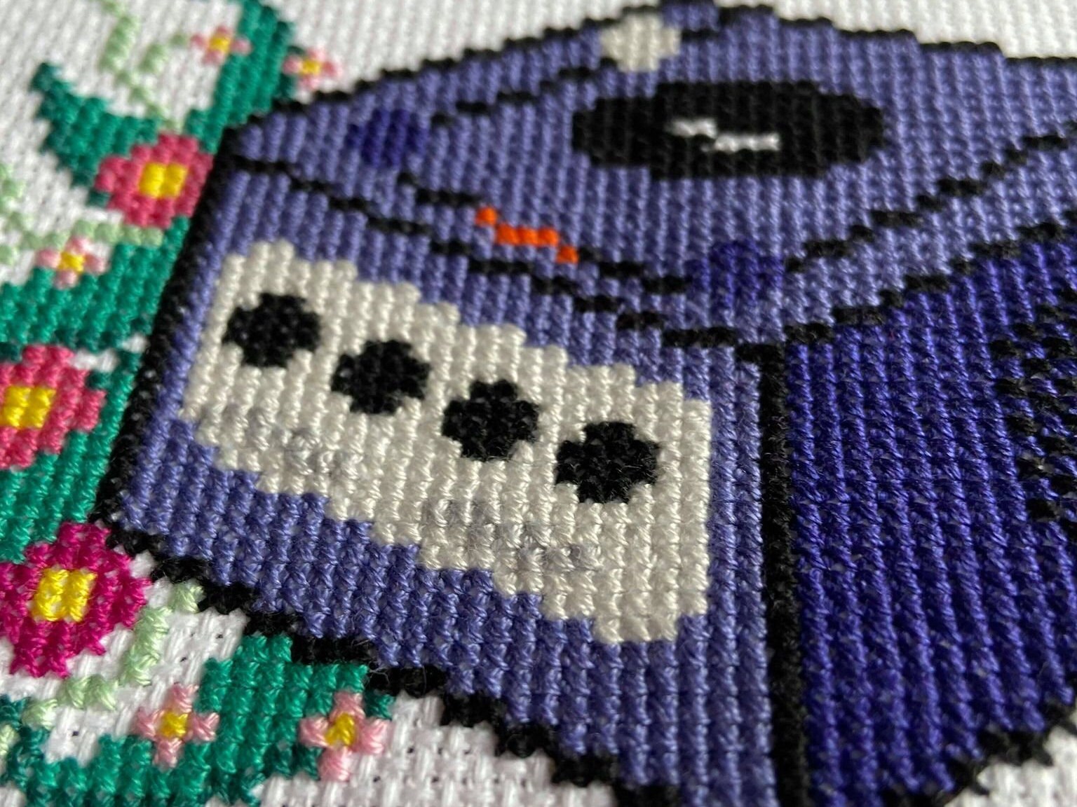 Floral Nostalgia Gamecube Cross Stitch Pattern Instant Download - Etsy