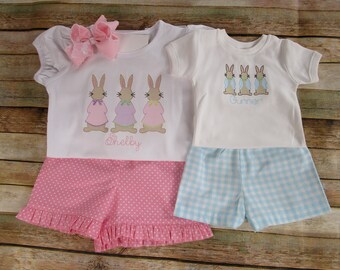 Easter Matching Sibling Outfits