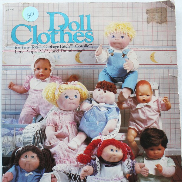 Cabbage Patch Pattern Book - Etsy