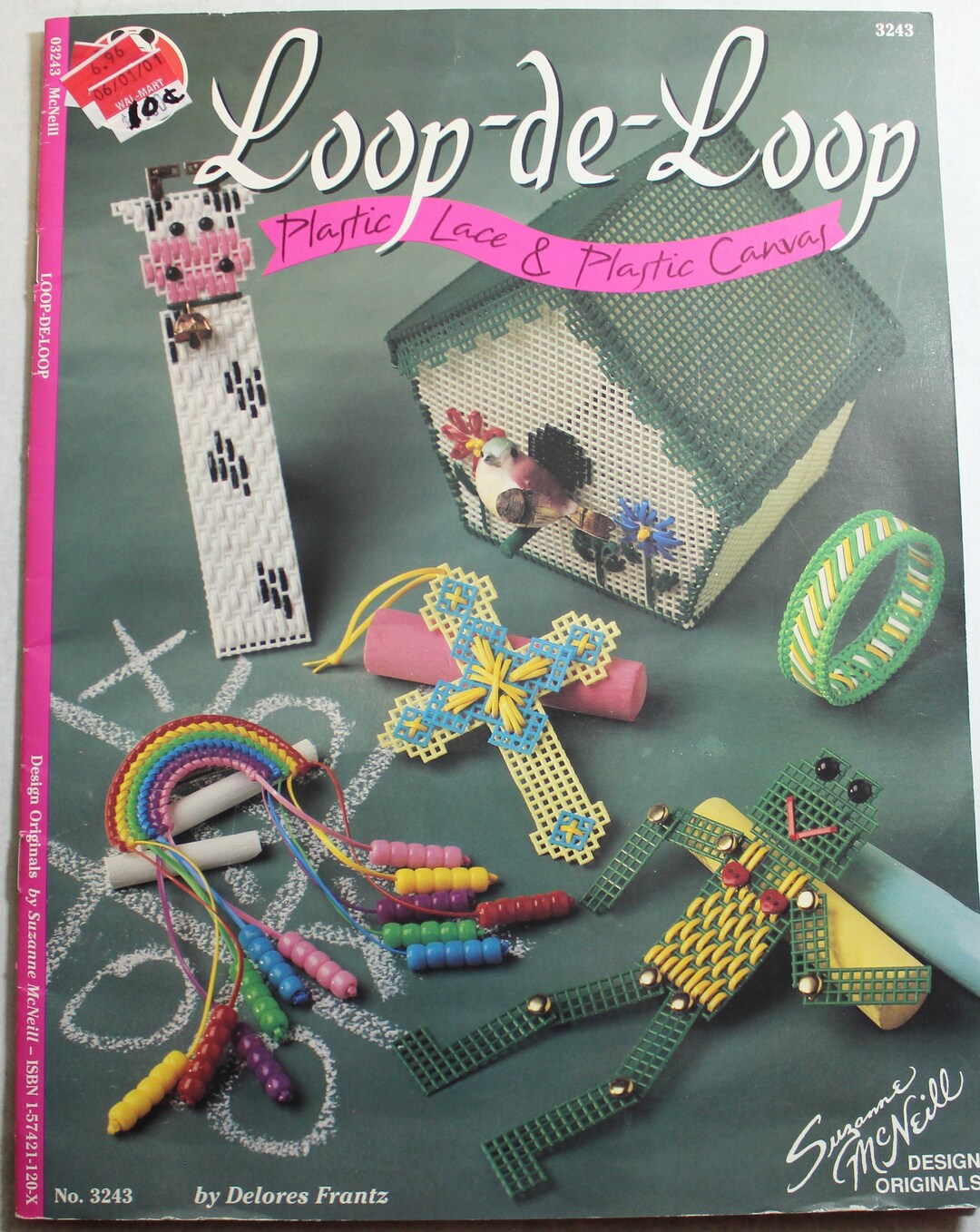Plastic Canvas Pattern Book/leaflet - Loop-de-loop - Plastic Lace and ...