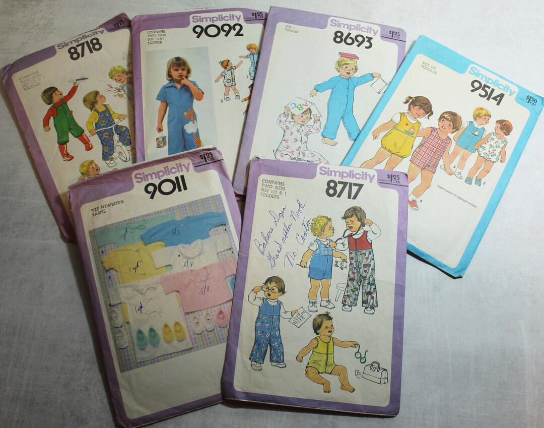 CUT & Used Sewing Patterns or Pattern Envelopes - Simplicity - 8693 ...