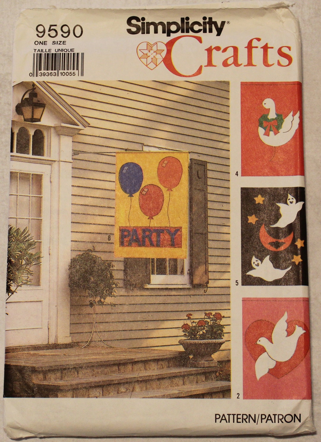 UNCUT Simplicity Sewing Pattern - 9590 - One Size - Uncut Craft Pattern ...