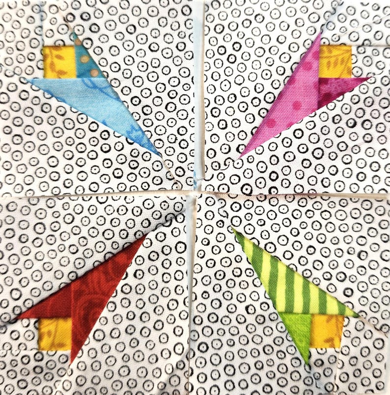 15 Miniature Quilt Block for Paper Piecing - Etsy