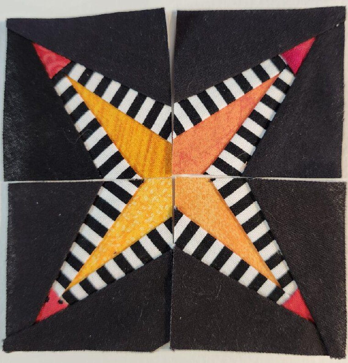 Miniature Quilt Block 1 for Paper Piecing - Etsy