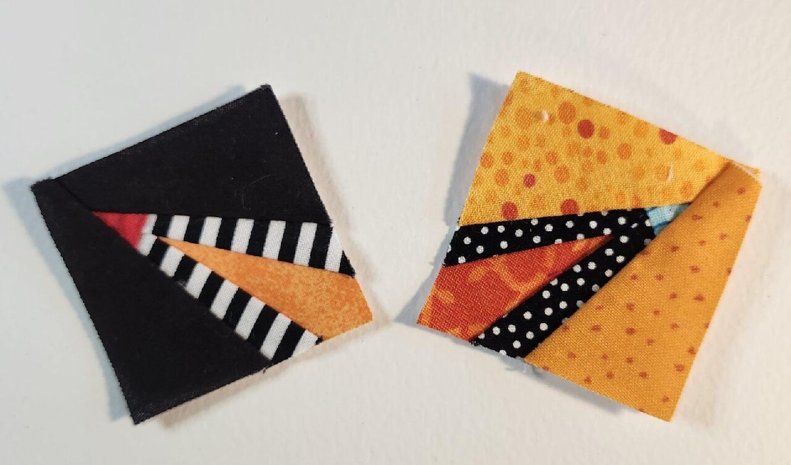 Miniature Quilt Block 1 for Paper Piecing - Etsy