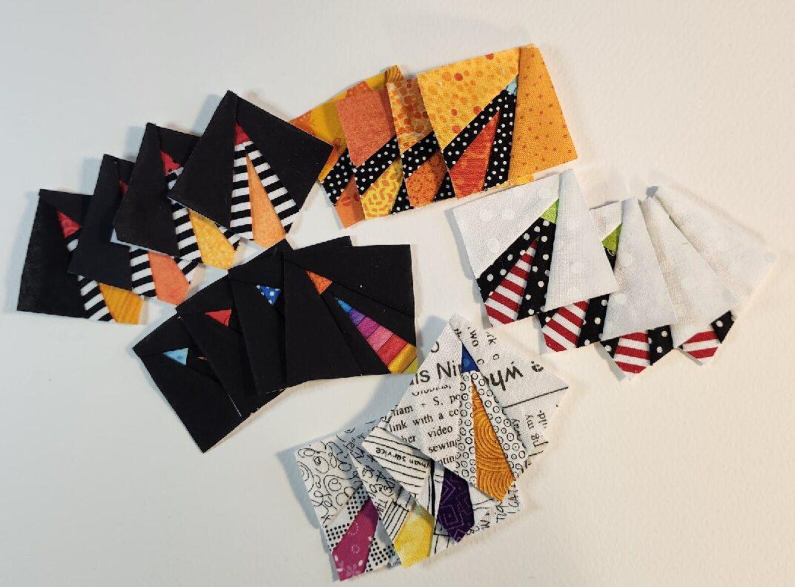 Miniature Quilt Block 1 for Paper Piecing - Etsy