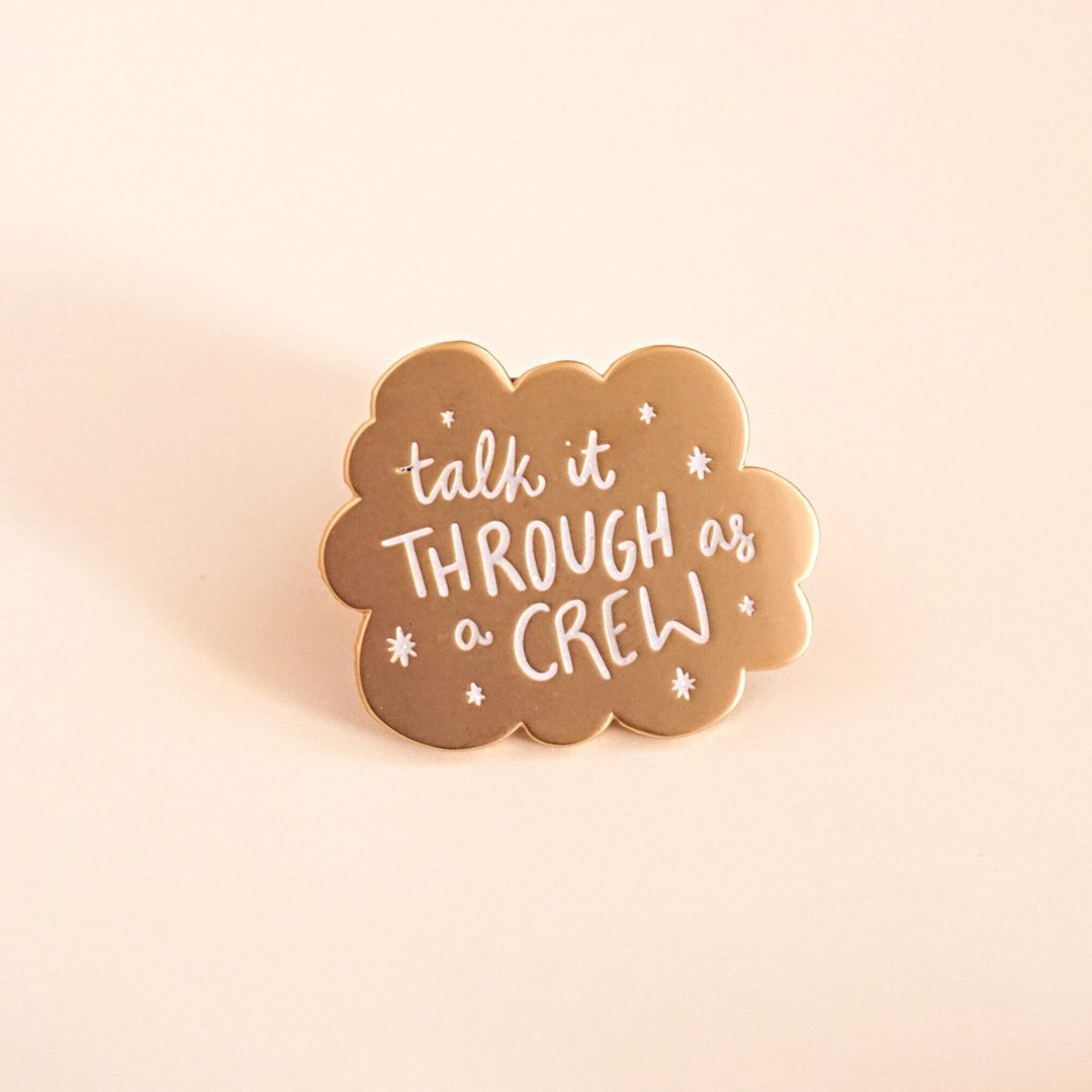 Talk It Through Pin - Etsy