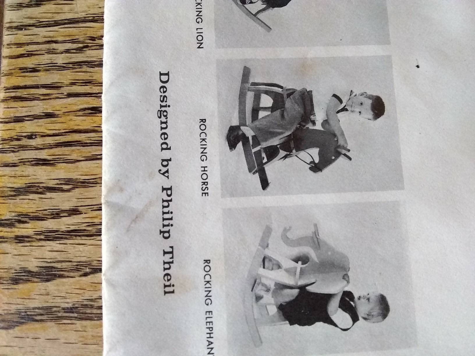 Vintage Plywood Rocking Camel Pattern and Directions Plywood - Etsy