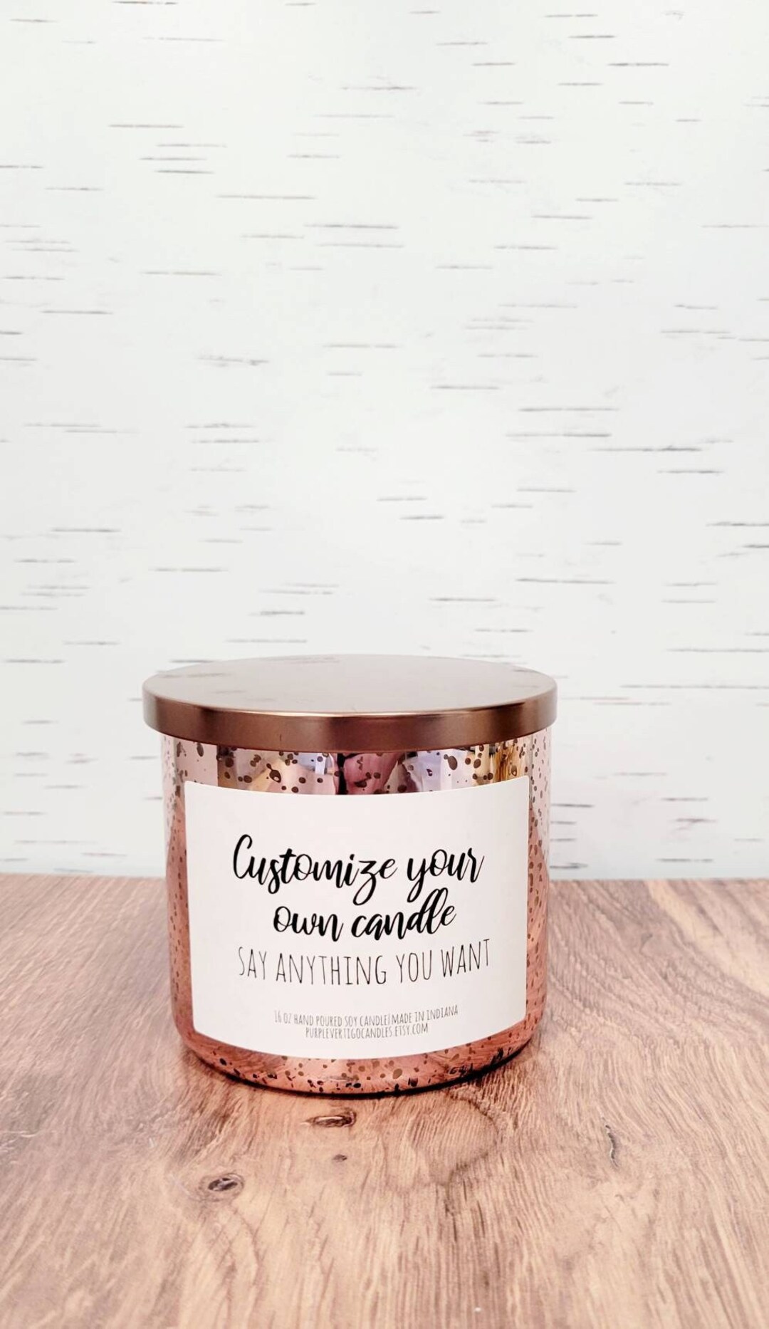 Design Your Own Candle Label, Custom Candle, Personalized Candle ...