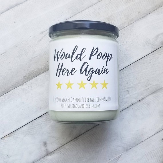 Poop candle funny candle bathroom candle gag gift | Etsy
