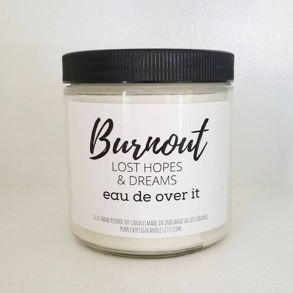 Work candle retirement gift funny candle work gift job | Etsy