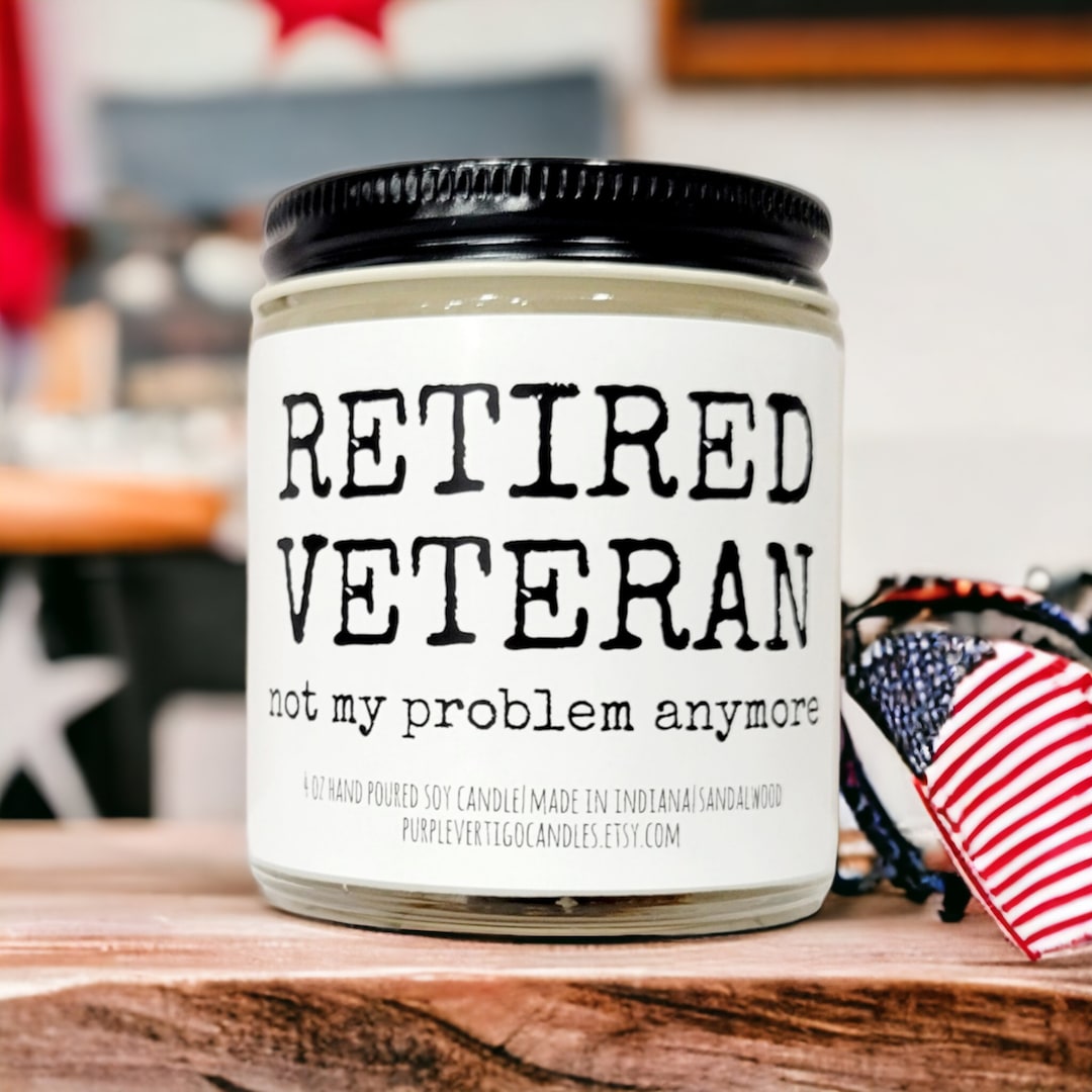Military Retirement Gift, DD214, Retired Veteran, Military Spouse ...